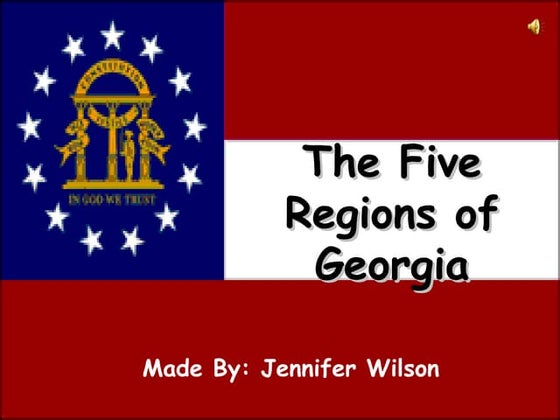 5 regions of georgia | PPTX