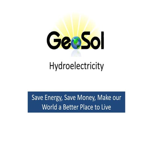 Geo Sol Hydroelectricity | PDF