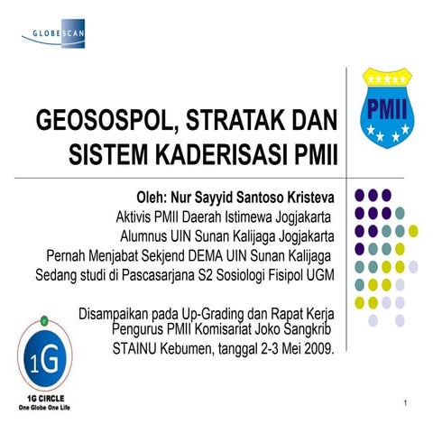 Geosospol + Statak + Sistem Kaderisasi | PPT