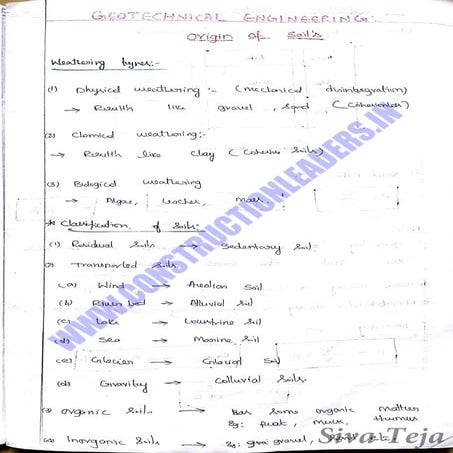 Geotechnical engineering gate short notes | PDF