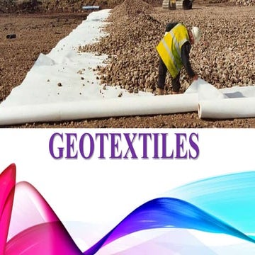 Geotextiles | PPTX