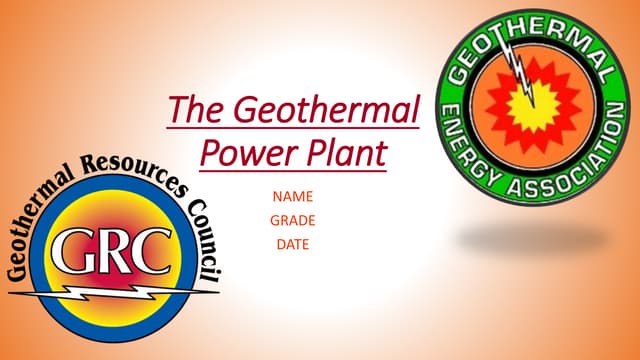 GEOTHERMAL-ENERGY-Harnessing the heat from the earth. | PPTX