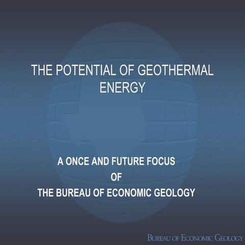 Geothermal energy | PPT