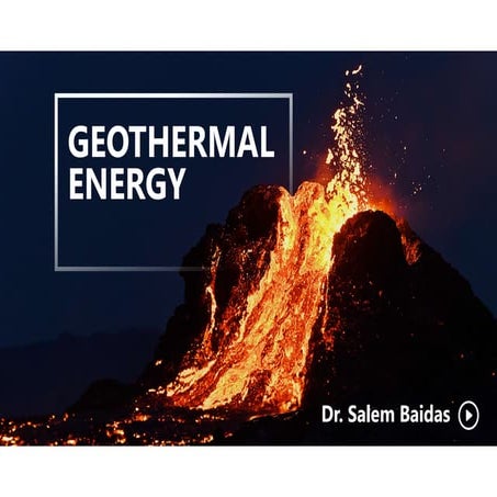 Geothermal Energy | PDF