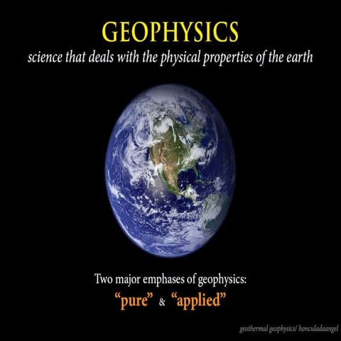 Geothermal geophysics | PPT