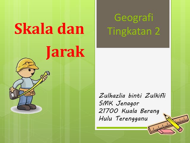 BAB 2 GEOGRAFI TINGKATAN 2 PETA TOPOGRAFI | PPTX