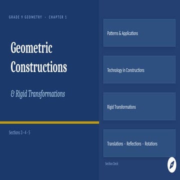 Exploring Symmetry, Transformations, and Patterns in Finite Mathematics ...