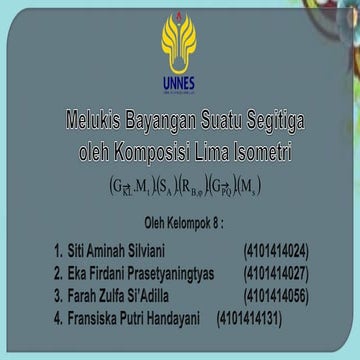 Rangkuman materi Isometri | PDF