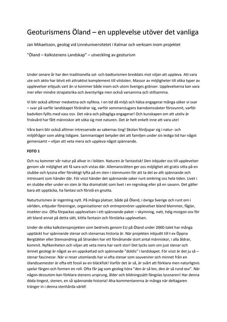 Bergarter och Bergartscykeln (Geografi lektionsmaterial) | PPTX