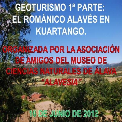 Geoturismo Cuartango | PPT