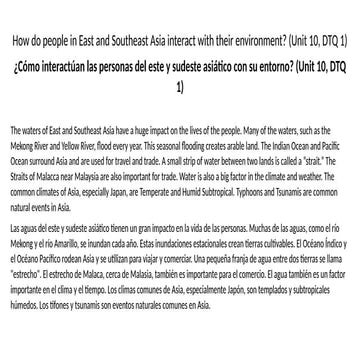 SOL World Geography Unit 10 Daily Topic Question 1.pptx