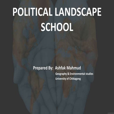 POLITICAL LANDSCAPE SCHOOL | PPTX