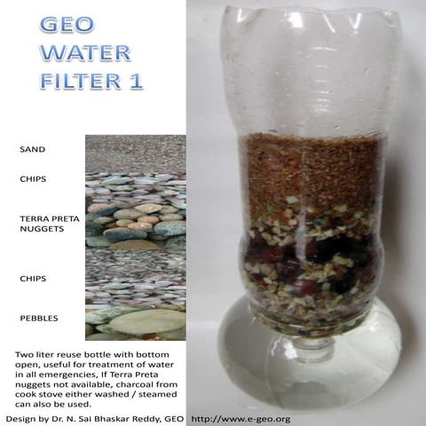 Geo water filter 1 (Low cost) | PDF
