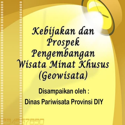 Geowisata - Jogjakarta Tour operator | PPT