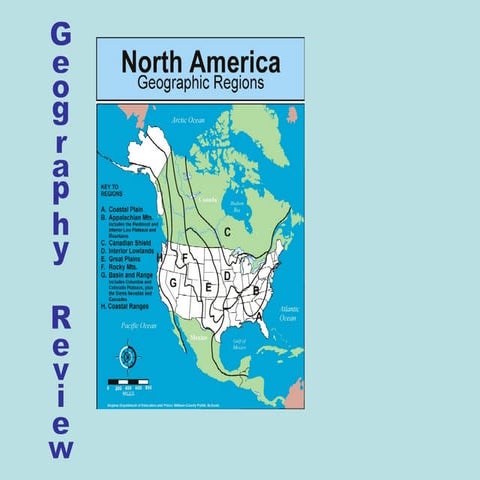 North America Landforms