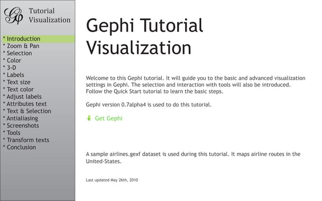 Gephi Tutorial Visualization | PDF Gephi Tutorial Visualization | PDF