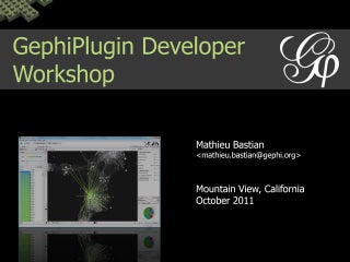 Basics Gephi Tutorial | PPT