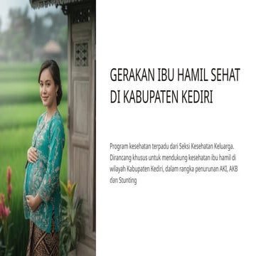 GERAKAN BUMIL SEHAT 2025 menuju penurunan AKI.pptx