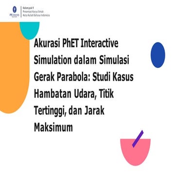 Gerak Parabola dengan Simulasi PhET Simulation.pptx
