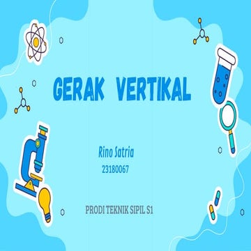 Gerak vertikal | PPTX
