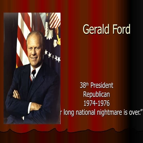 Gerald Ford | PPT
