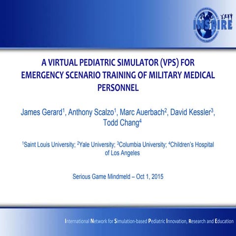 Virtual Pediatric Simulator | PPTX