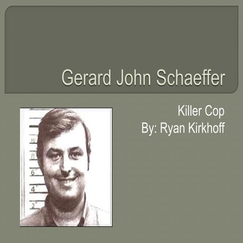 Gerard john schaeffer | PPT