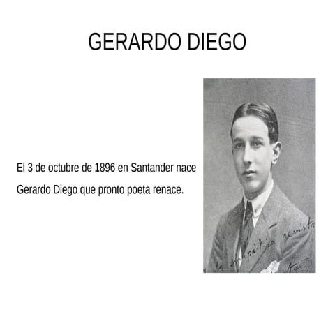 Gerardo Diego | ODP