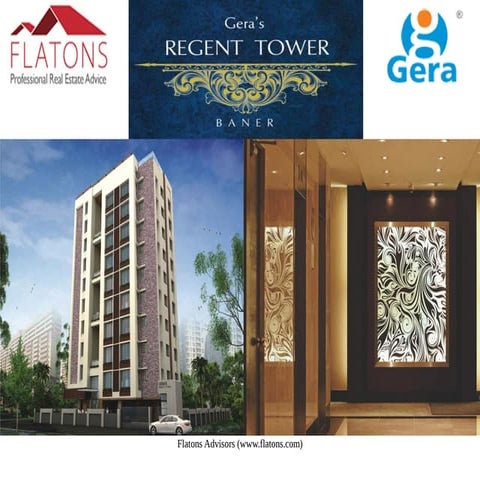 4 BHK Residential Property in Baner, Pune Gera's Regent Tower | ODP