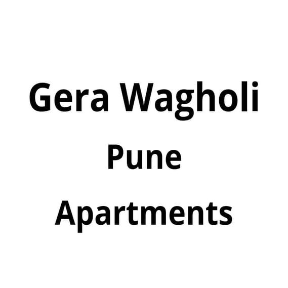 Gera Wagholi Pune | E-Brochure | PDF