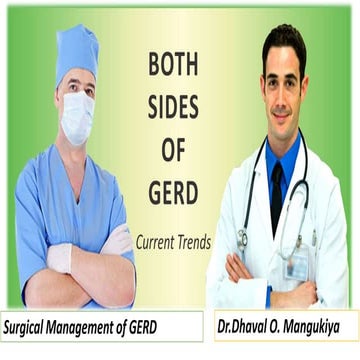 Gerd surgical management | PPTX