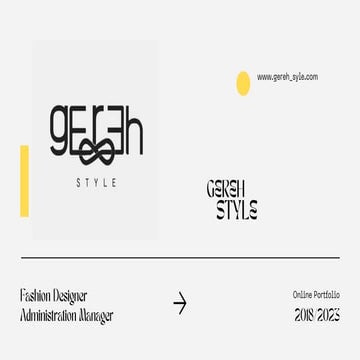 Gereh Style and Shahrzad Shohoodi Portfolio | PDF
