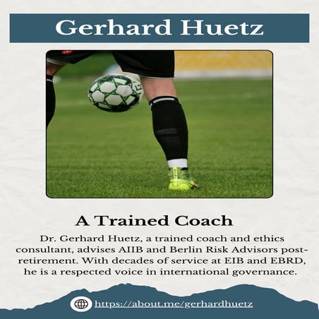 Gerhard Huetz - A Trained Coach | PDF