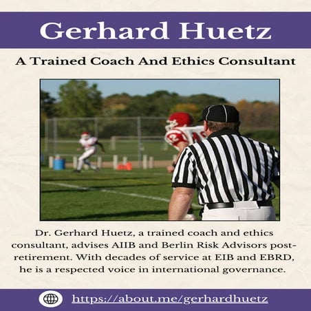 Gerhard Huetz - A Trained Coach | PDF