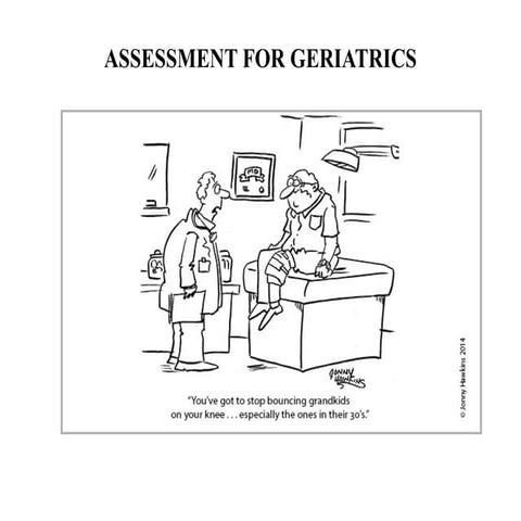 Geriatric assessment in medical and physiotherapy | PPT
