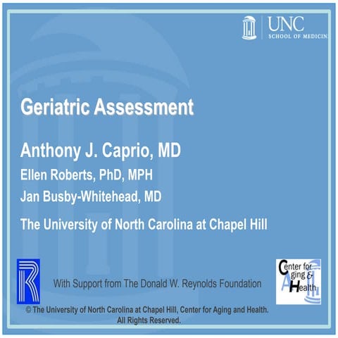 Geriatric-Assessment_Caprio-Revised-01-07-12.ppt