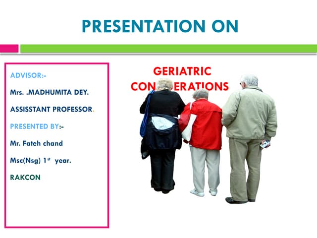 Theories of aging | PPTX