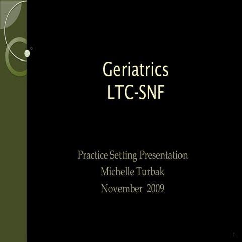 Geriatric Pp Pdf Final | PDF