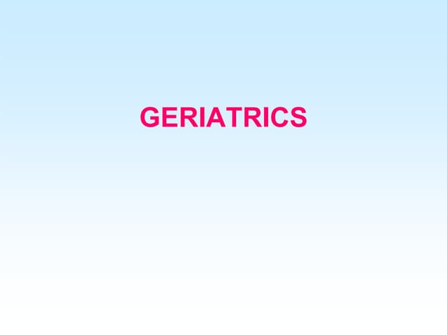 Geriatrics.ppt
