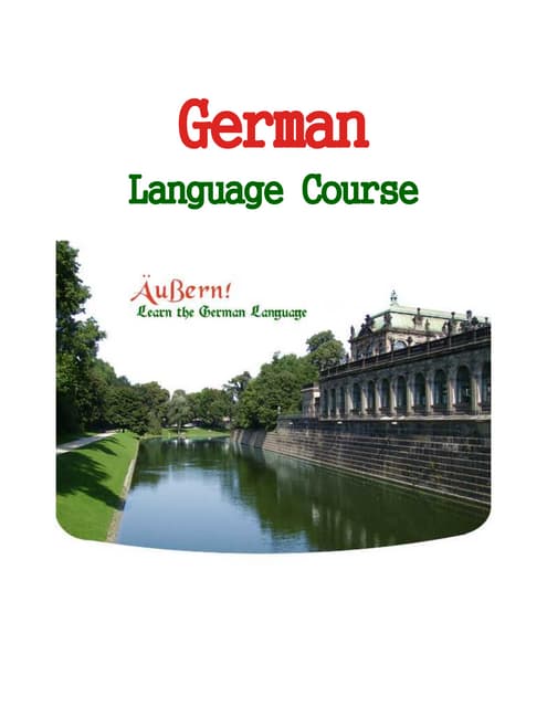German A1 Intro | PPT