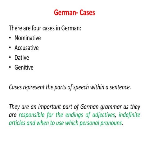 German A1 -Cases.pptx