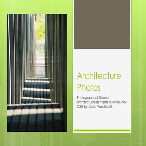 German arch | PPTX | Civil Engineering Industry | Industries