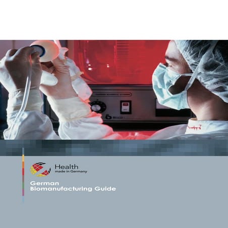 German biomanufacturing guide vc | PDF