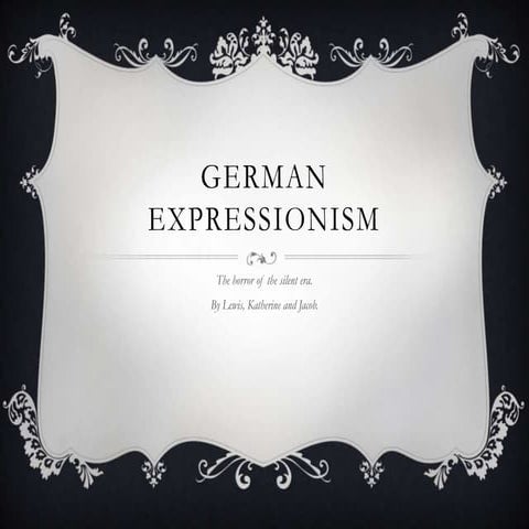 German expressionism | PPT