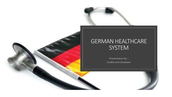 Health care system germany | PPTX