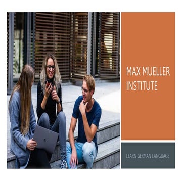 Best German Language Institute in Delhi | Online Course and Classes | PPT