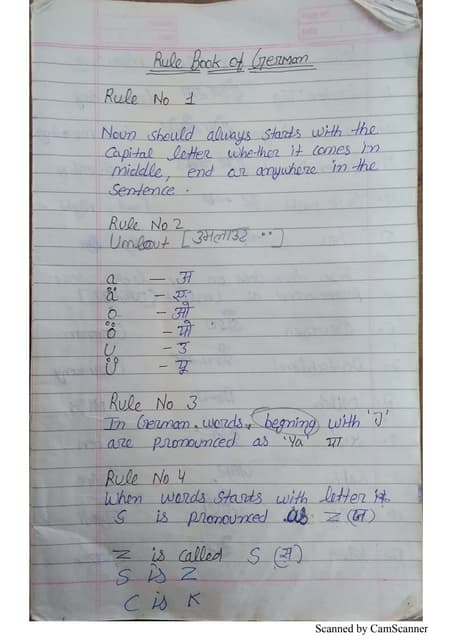 German A1 Intro | PPT