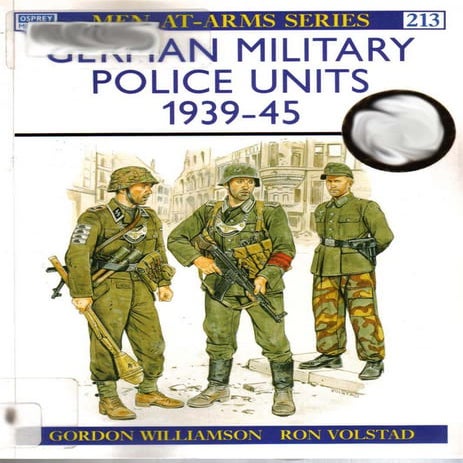 German military police units 1939 45 | PDF
