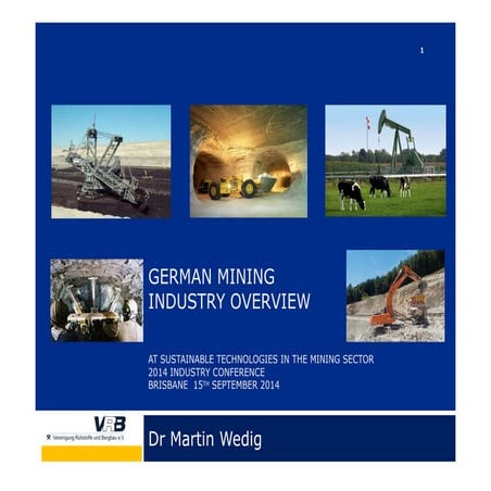 German mining industry overview 2014 final | PDF