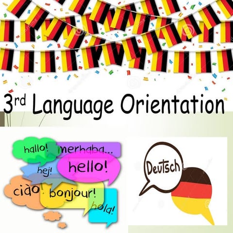 German Orientation FOR STUDENTS AND TEACHERS | PPT